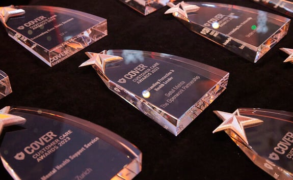 Reframe Cancer nomimated in the COVER Customer Care Awards 2024