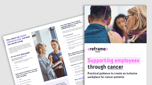 Free Cancer Information and Resources for Employers | Reframe Cancer